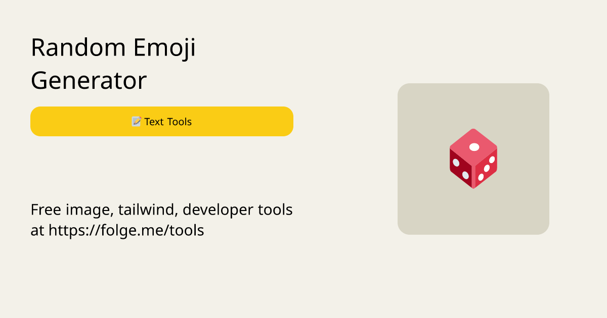 Random Emoji Generator