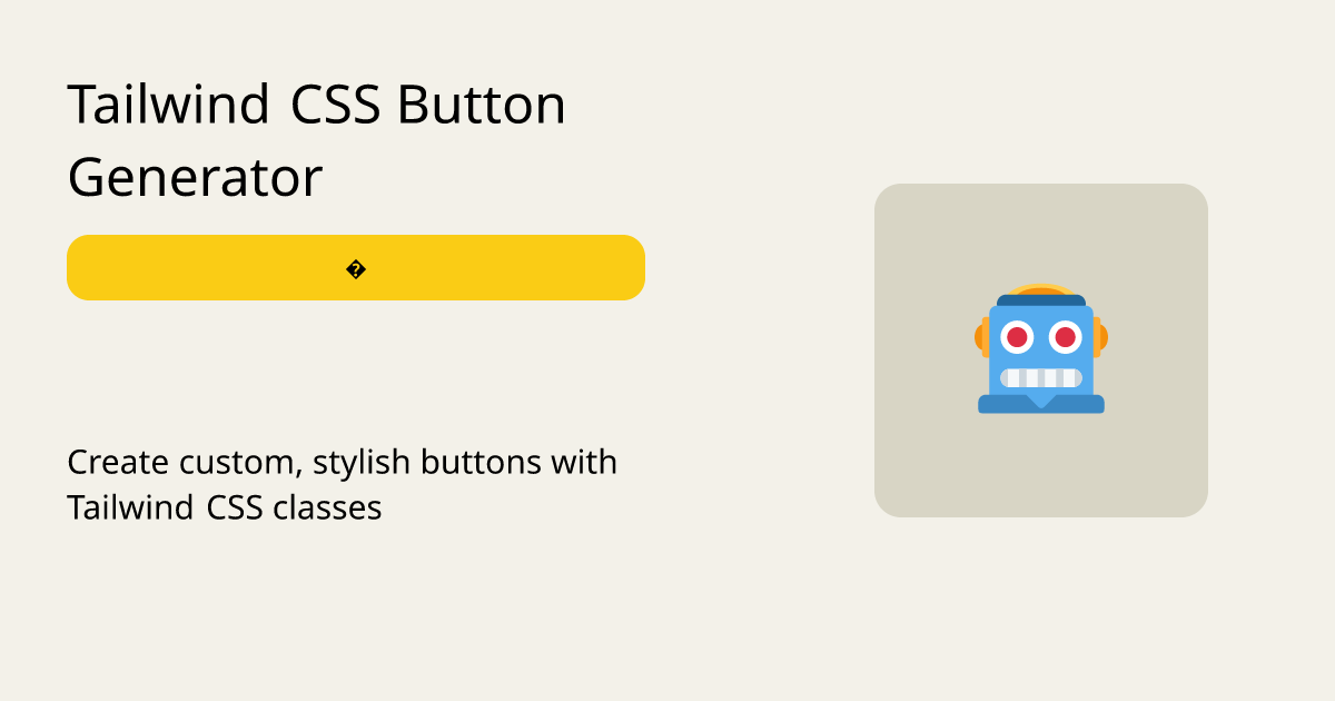Tailwind Css Button Generator 8203