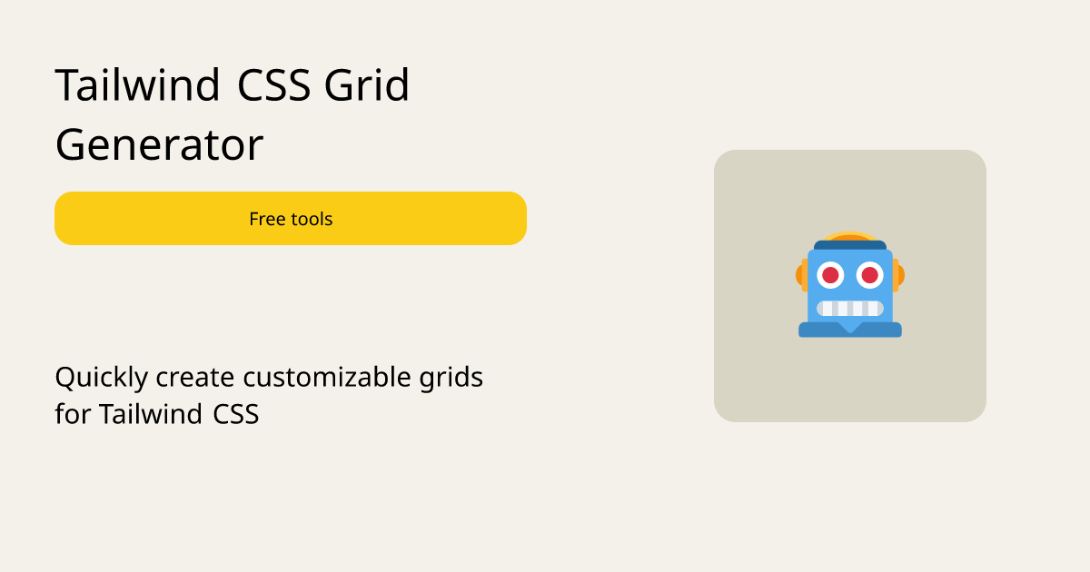Tailwind Css Grid Generator 5131
